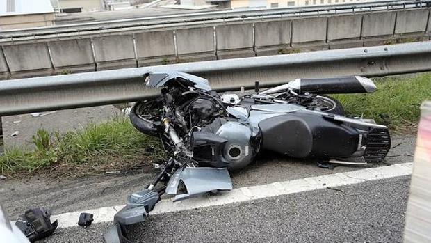 Muere un motorista en un accidente de tráfico en la capital de Málaga